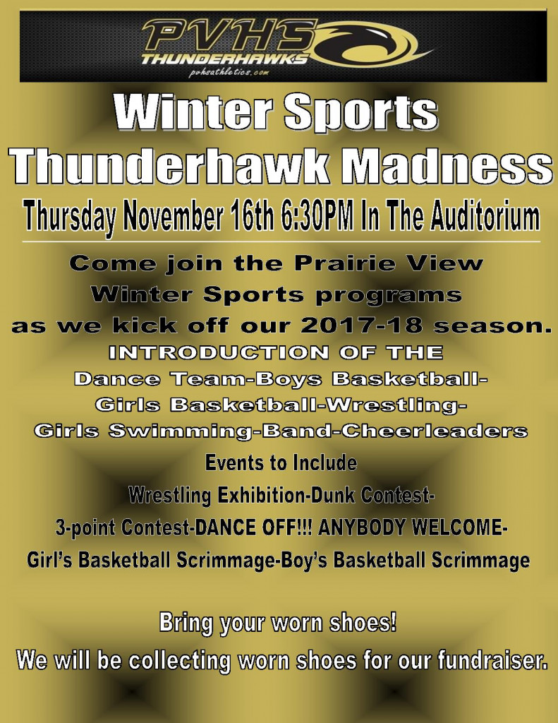 Prairie View - Team Home Prairie View Thunderhawks Sports